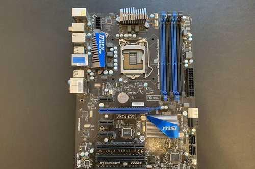 1155 MSI P67A-C45 Продажа с проверкой