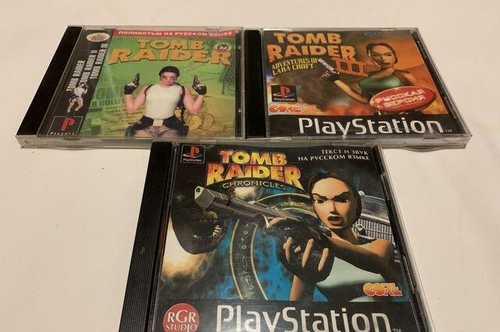 Tomb Raider 1, 2, 3, 4 и Chronicles. Игры для PS1