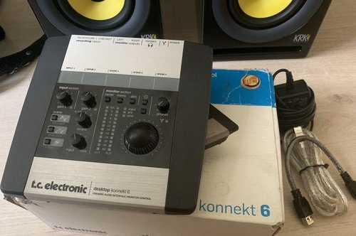 Звуковая карта tc electronic konnekt 6