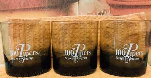 100 Pipers бокалы для виски