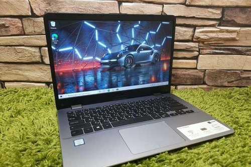 Безрамочный 14" iPS Asus Core i3-6006 8Gb 256Gb