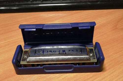 Губная гармошка hohner blues harp тональность А