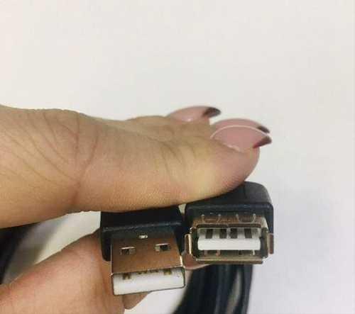 Кабель USB 2.0 A вилка - А розетка, длина 5м