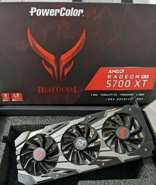 Видеокарта PowerColor Red Devil Radeon RX 5700 XT
