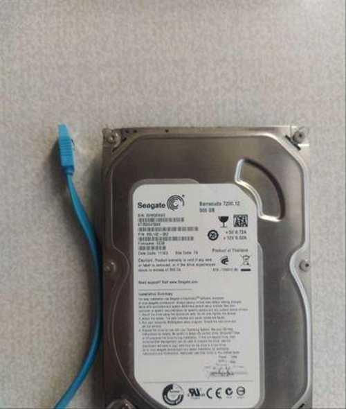 Seagate Barracuda 7200.12 500gb