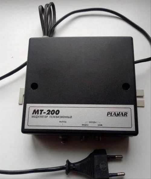Модулятор телевизионный мт-200 planar