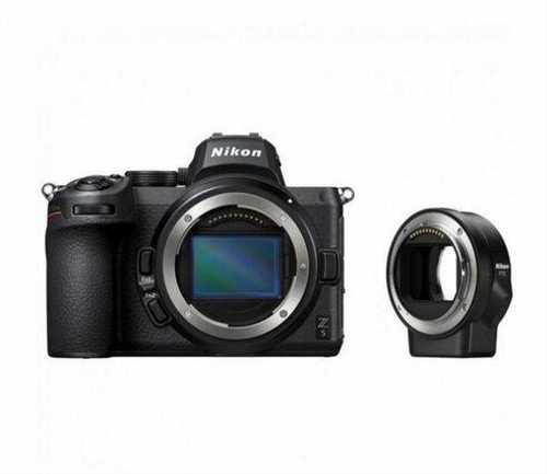 Nikon Z5 + FTZ переходник