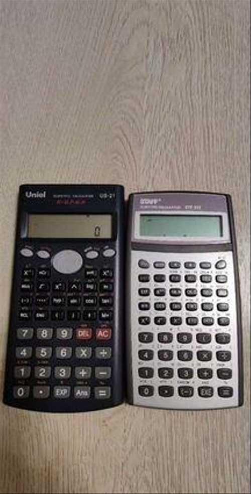 Научный калькулятор Uniel us-21, Staff stf-512 (це