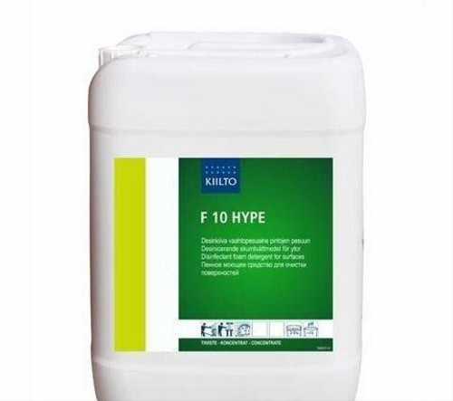 Моющее средство Kiilto F 10 hype pH 14,0, 10 л