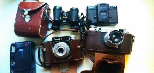Пленочный фотоаппарат фэд-2 Смена-2 ломо