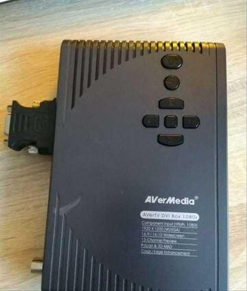 TV-тюнер внешний AVerMedia avertv dvi box 1080i