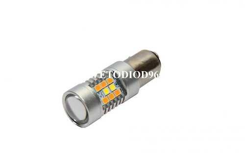 Дневные ходовые огни P21/5W 1157 2835Y+3030W LED Б