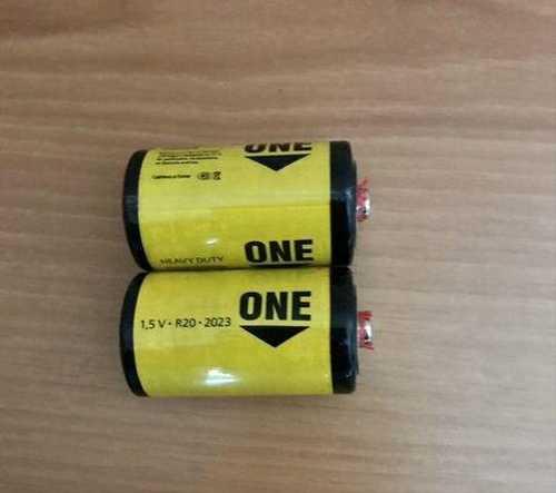 Солевая батарейка R20