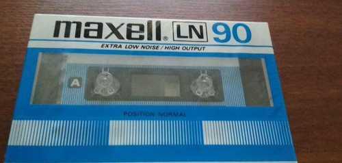 Аудиокассета maxell LN 90 Japan