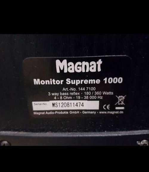Magnat Monitor Supreme 1000