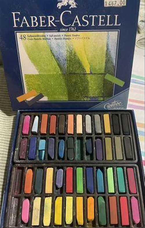 Пастель faber castell 48 цветов бу