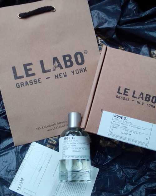 Le labo rose 31 тестер оригинал 100мл