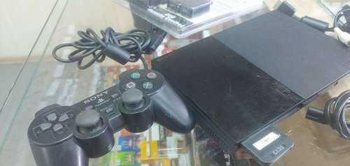 Playstation2 sony PS2 slim лицензия плюс пульт dvd