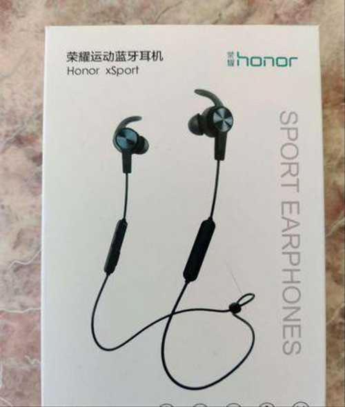 Bluetooth наушники Honor xSport (один не работает)