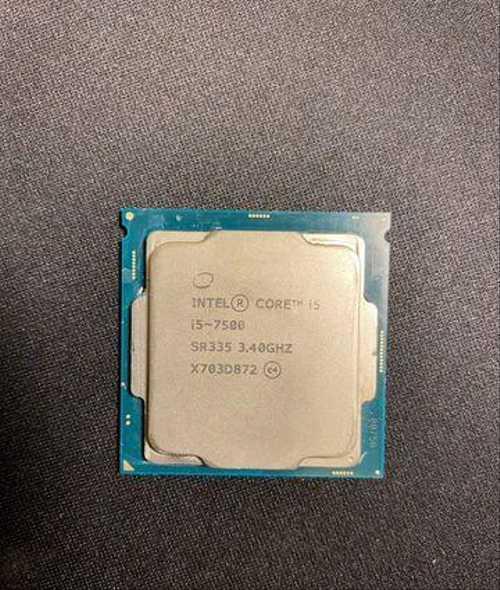 Процессор intel core i5-7500 + MSI B250 PRO-VD