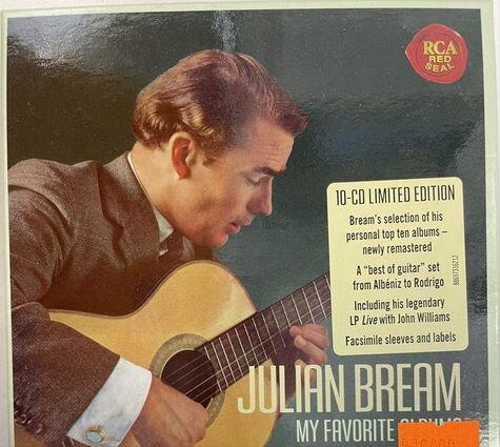 CD диски подарочный box Julian Bream