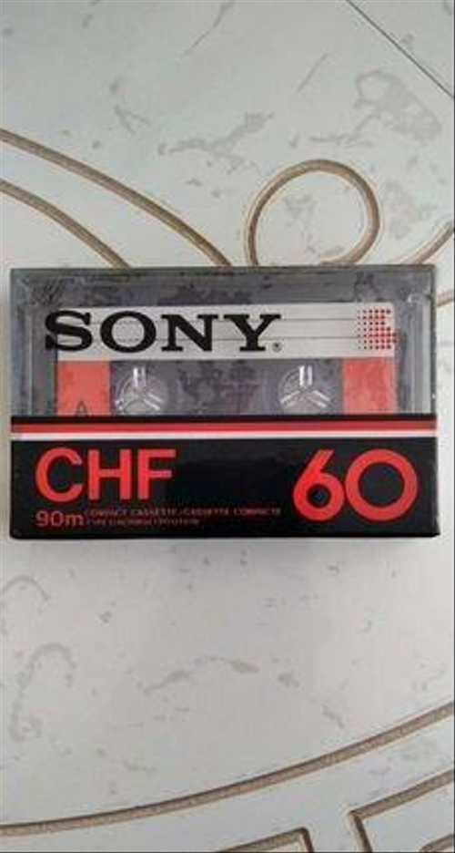 Аудиокассета sony chf