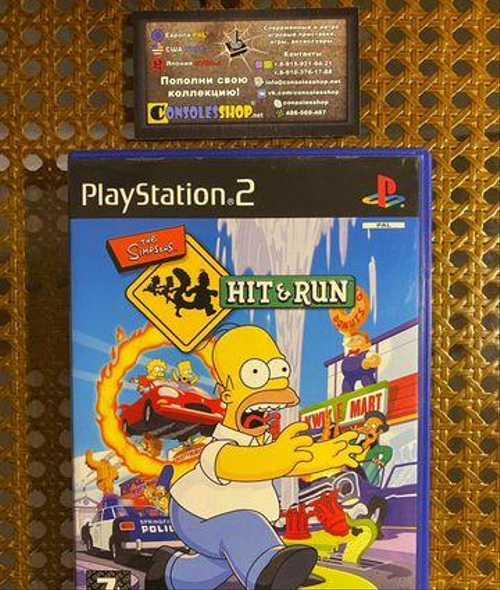 The Simpsons: Hit & Run для Sony PlayStation 2 PS2