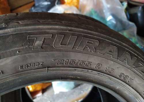 Летняя резина Bridgestone 215/55 r16