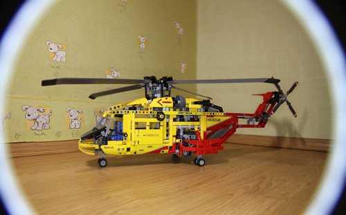 Lego Technic 9396 Большой спасательный вертолет