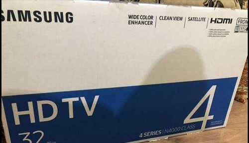 32" (80 см) Телевизор LED Samsung UE32N4000auxru ч