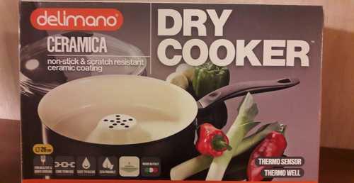 Сковорода-жароварка Delimano Dry Cooker Ceramica