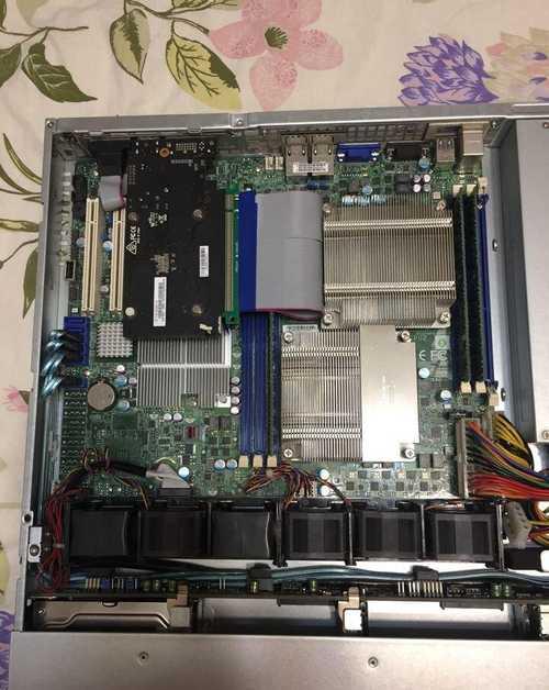 Сервер 1-U Supermicro X8DTL-i 2 x Intel xeon L5630