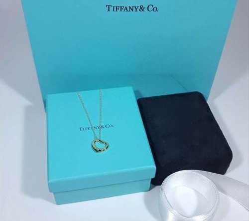 Кулон подвеска Tiffany & Co Open heart сердце