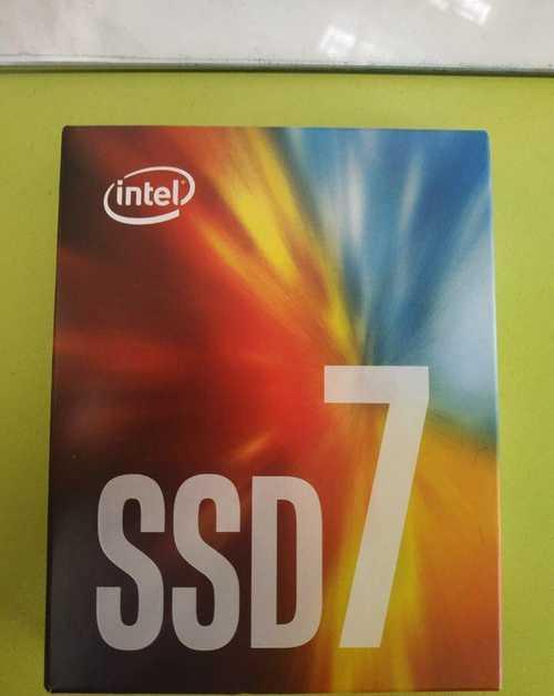 SSD M.2 Intel 7 Intel 760p Series 256gb