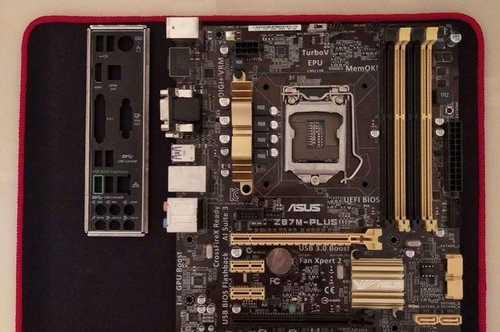 Материнская плата Asus Z87M-plus