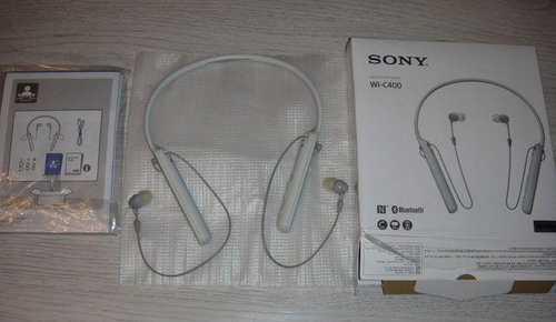 Bluetooth наушники sony