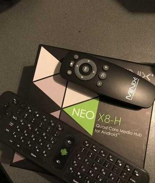 Продаю Minix NEO X8-H + Measy RC11