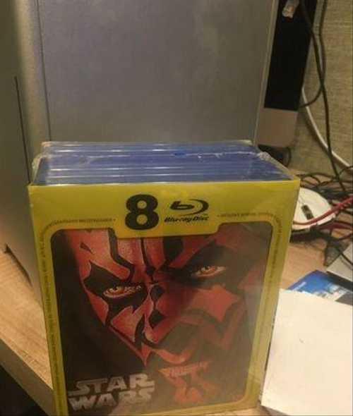 Star Wars Blu-Ray 8 discs