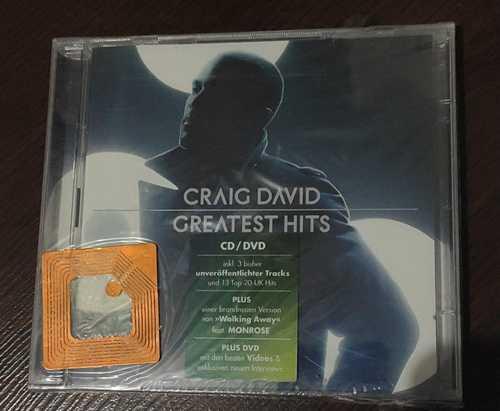 Craig David "Greatest Hits" (CD+DVD, Импорт)