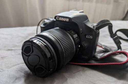 Зеркальный фотоаппарат canon 500d kit