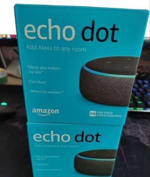 Amazon Echo Dot 3rd Gen черная