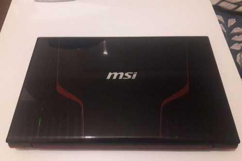 Игровой мощный 17,3" ноутбук MSI GE70 MS-1757
