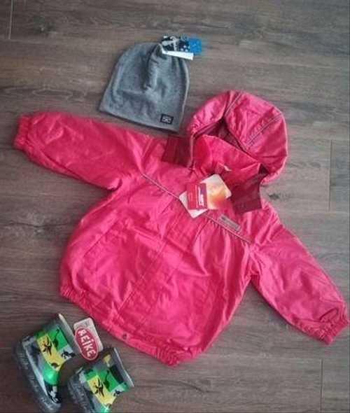 Шапка + Куртка + Резиновые сапоги