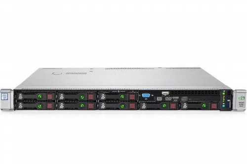 Сервер HP DL360 G9 8sff 2xE5-2623v4 384GB, B140i
