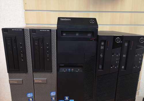 Мощные пк HP и Lenovo (Core i3/Core i5)