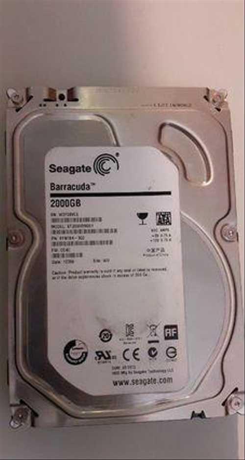 HDD 2Tb неисправный