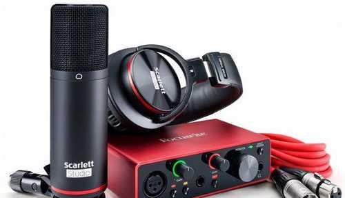 Комплект Focusrite Scarlett Solo Studio 3rd Gen