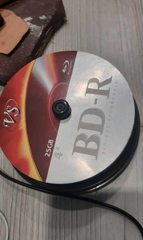 Чистый диск VS BDR (BLU-RAY) 25Gb