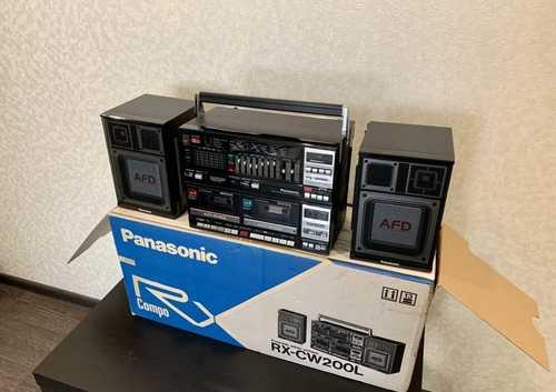 Магнитола Panasonic rx-cw200l в коробке