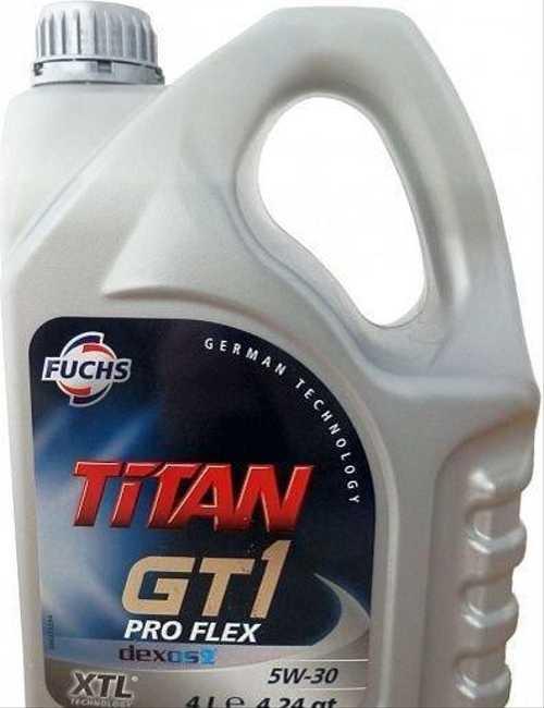 Fuchs titan GT1 PRO flex 5W30 4л